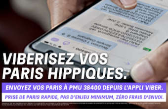 Pari turf PMU avec Viber : misez avec votre smartphone ou tablette